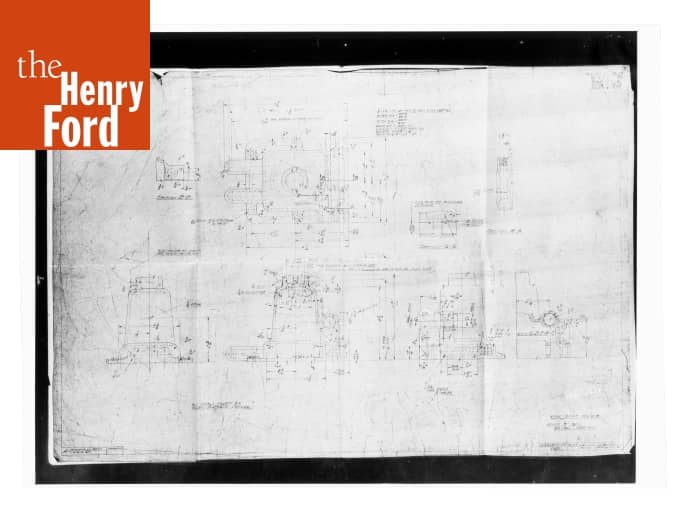 Drawing, "Gear Shift Housing," Ford Model A, May 2, 1928 - The Henry Ford