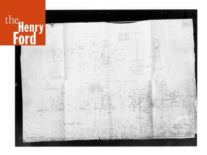 Drawing, "Gear Shift Housing," Ford Model A, June 18, 1928 - The Henry Ford