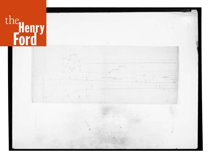 Drawing, Rear Axle Housing, Ford Model T, January 11, 1921 - The Henry Ford