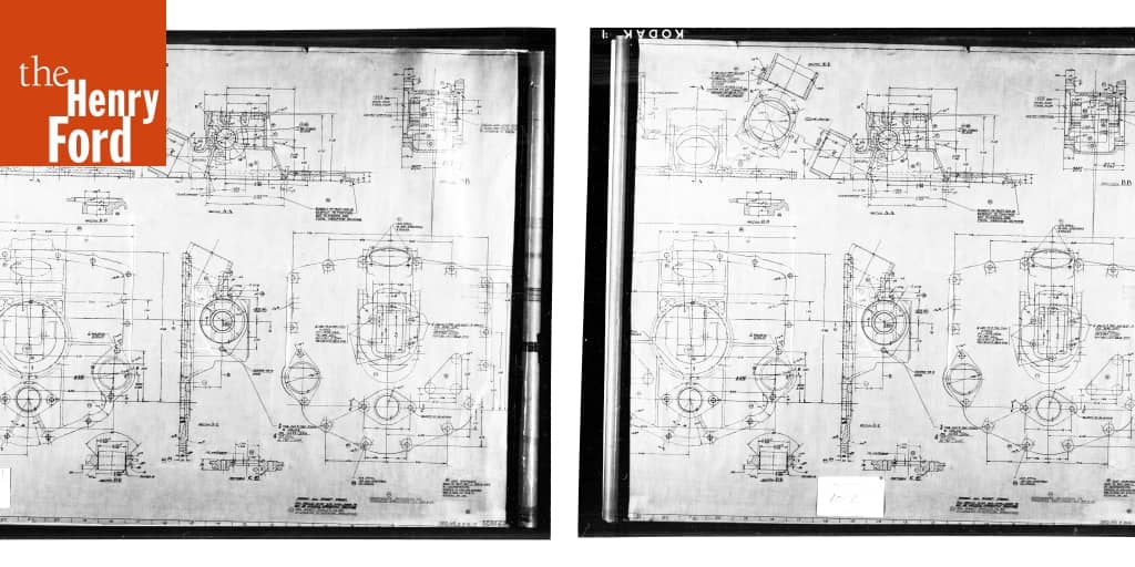 Drawing, "Cover - Accessory Drive Gear," Ford GAA Engine for M4A3 ...