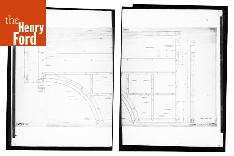 Drawing, "Quarter Frame Assy," Ford Model A, April 23, 1930 - The Henry ...