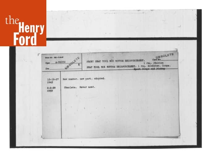 Engineering Release Notes, Seat Tool Box Bottom Reinforcement, Ford ...