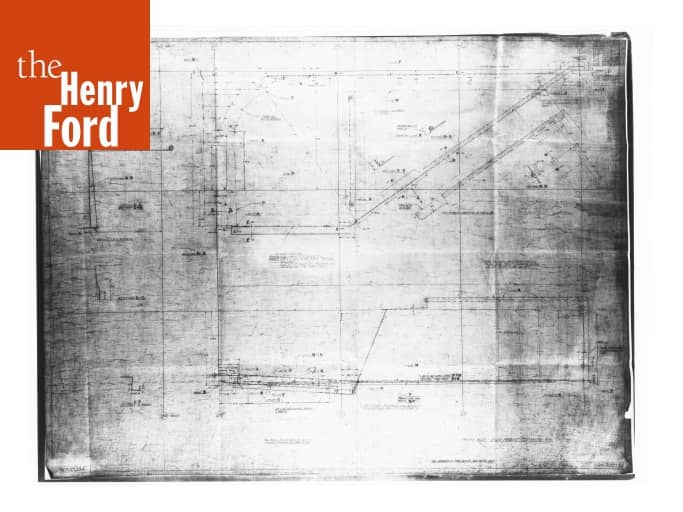 Drawing, "Panel Ass'y. - Side Front Coaming - R.H.," Ford GPA, January ...