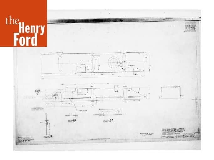 Drawing, "Tank - Radiator - Upper," Ford GPA and GPW, March 17, 1944 ...