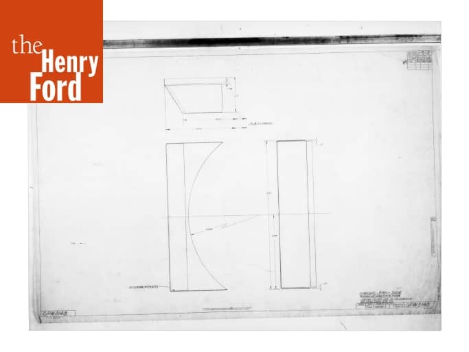Drawing, "Shroud - Fan - Side," Ford GPW, August 22, 1942 - The Henry Ford