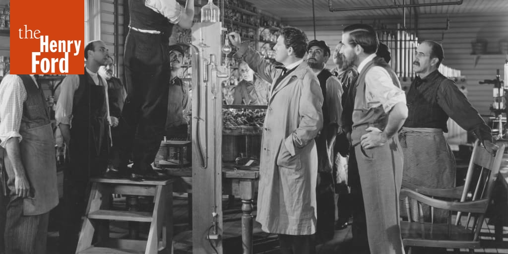 Movie Still Showing Spencer Tracy in "Edison the Man," 1940 - The Henry ...