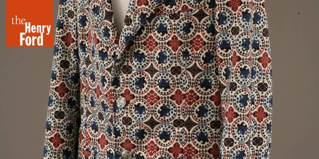 Men's Jacket Made from Automotive Upholstery Fabric, 1976 - The Henry Ford