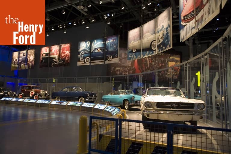 Legacy Gallery at Ford Rouge Factory Tour Visitor Center, January 2006 ...