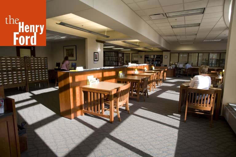 Benson Ford Research Center Reading Room, October 2007 - The Henry Ford