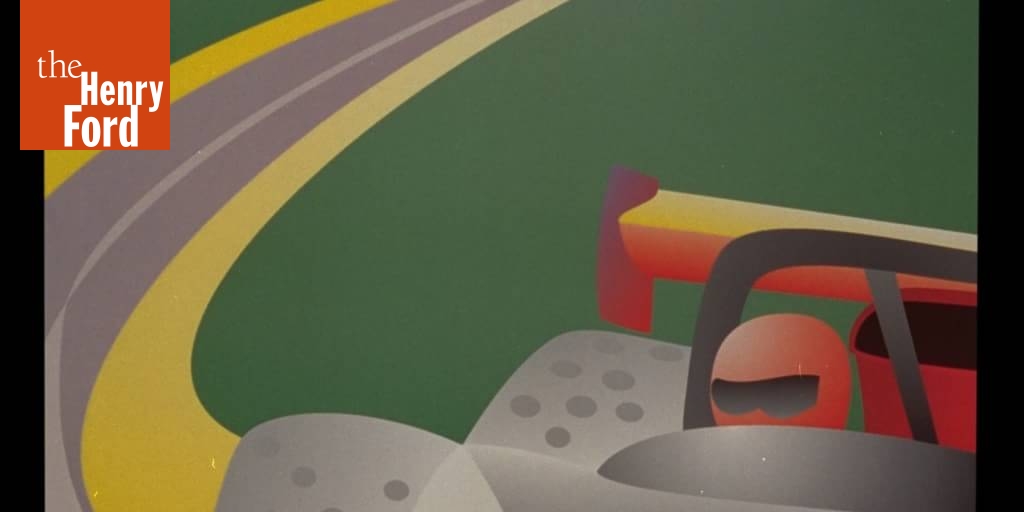 Racing Poster, "Apple Computer Inc. Presents the California Grand Prix ...