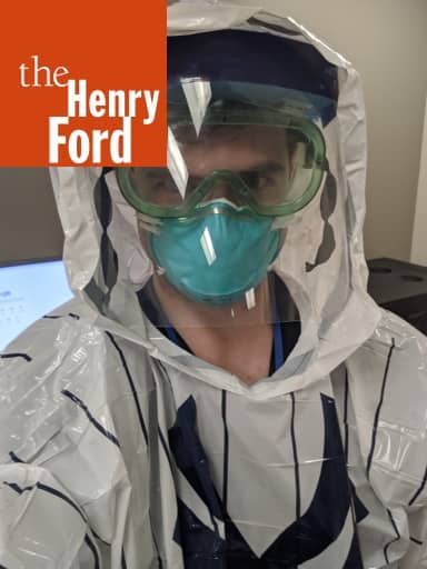 "Selfie" of Dana Larson, M.D. Wearing a New York Yankees Poncho and ...