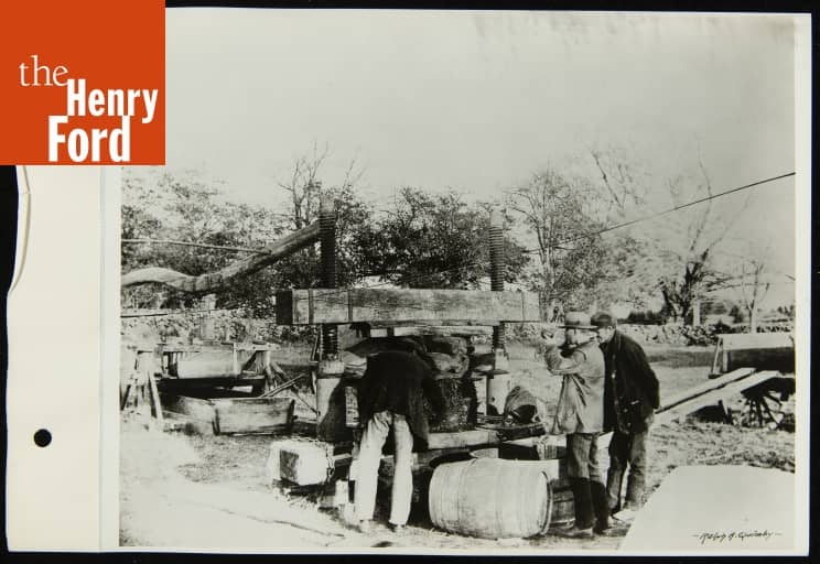 Cider Mill in York, Maine, 1889 - The Henry Ford