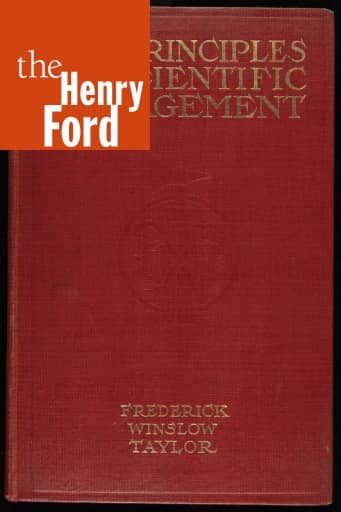 The Principles of Scientific Management, 1917 - The Henry Ford