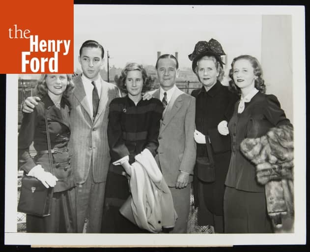 Firestone Family's Return from Europe Prior to Wedding of Martha ...