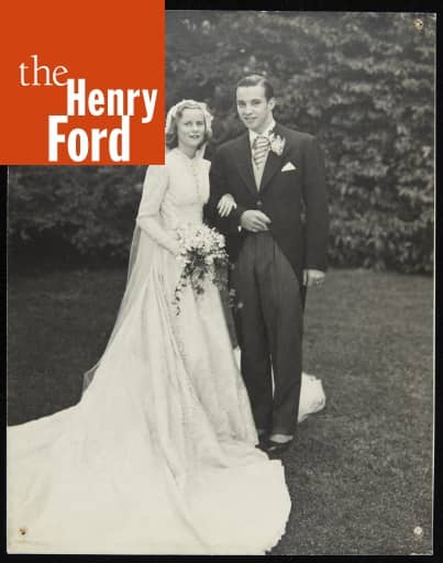 Martha Firestone Ford and William Clay Ford, Wedding Portrait, June 21 ...