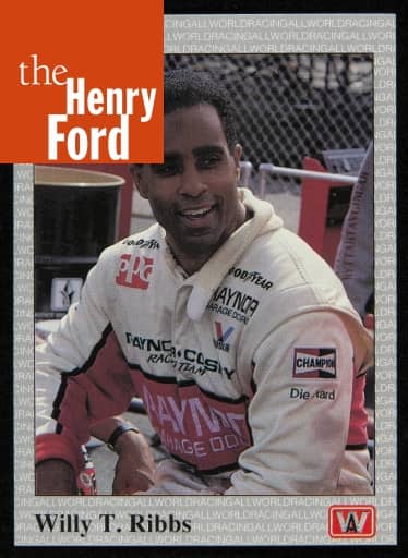 Indy Car World Series Driver Willy T. Ribbs Trading Card, 1991 - The ...