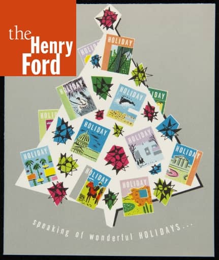 Christmas Card, "Speaking of Wonderful Holidays...," circa 1952 - The ...