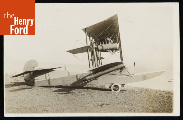 Curtiss Model E Flying Boat on the Ground, 1912-1913 - The Henry Ford