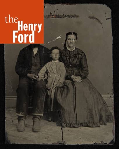 John and Hannah Fryer with a Child, circa 1870 - The Henry Ford