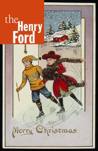 Christmas Postcard, "Merry Christmas," 1909 - The Henry Ford