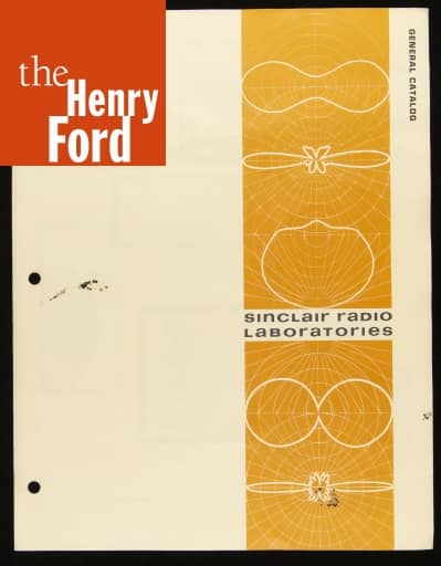 Sinclair Radio Laboratories Trade Catalog, circa 1966 - The Henry Ford
