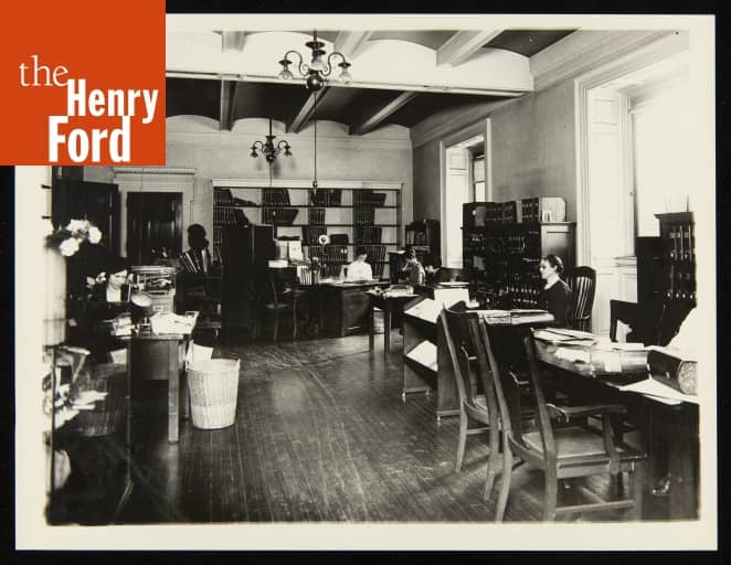 Reading Room in the Library for the Blind at the Library of Congress ...