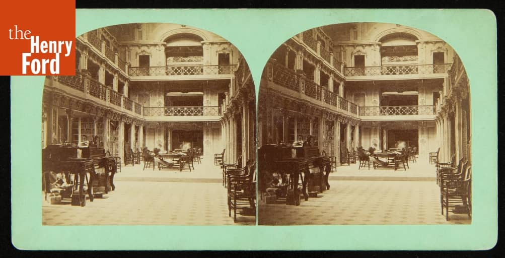 Congressional Library in the U.S. Capitol, 1862-1875 - The Henry Ford
