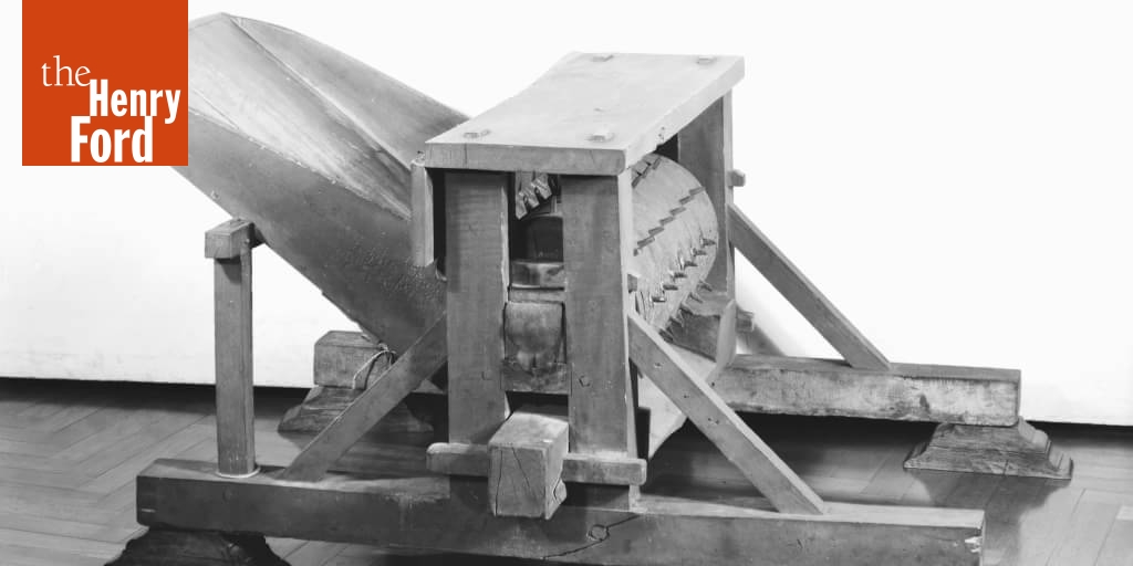 Simple Threshing Machine, circa 1840 - The Henry Ford