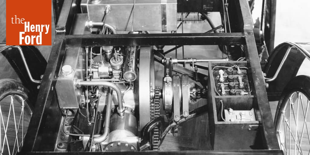 Engine of Second Car Built by Henry Ford in 1897-1898, Photographed in ...