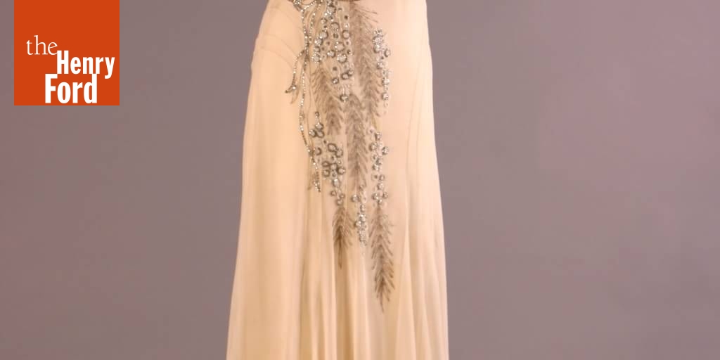 Evening Dress, Worn by Elizabeth Parke Firestone, 1931 - The Henry Ford
