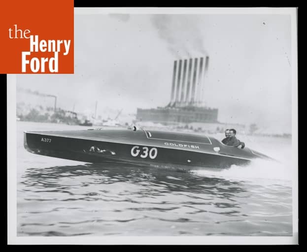 Edsel Ford's Personal Speedboat, "Goldfish," December 1935 - The Henry Ford