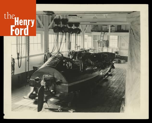 Edsel Ford's Speedboat, circa 1925 - The Henry Ford