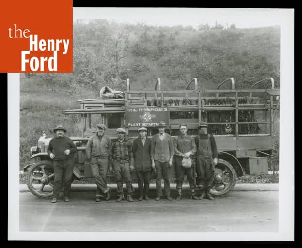 Mack Model AB Truck Used by the Postal Telegraph-Cable Co., October ...
