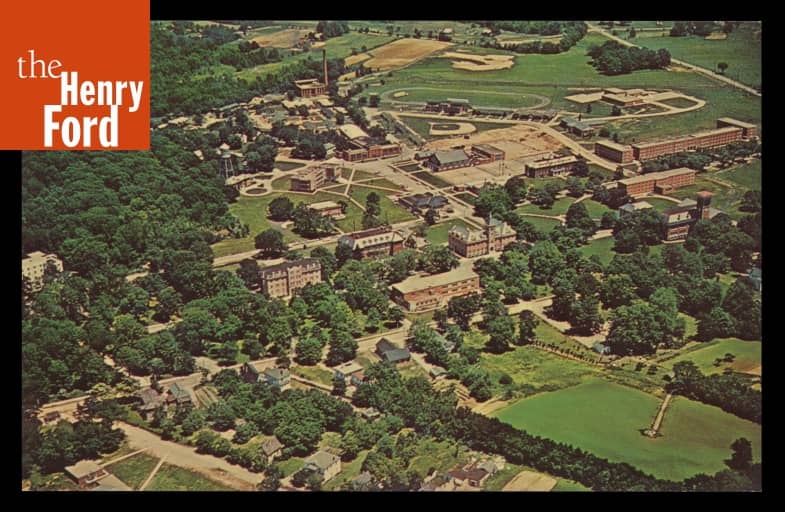 Postcard, "Aerial View of Central State College Campus, Wilberforce, OH ...