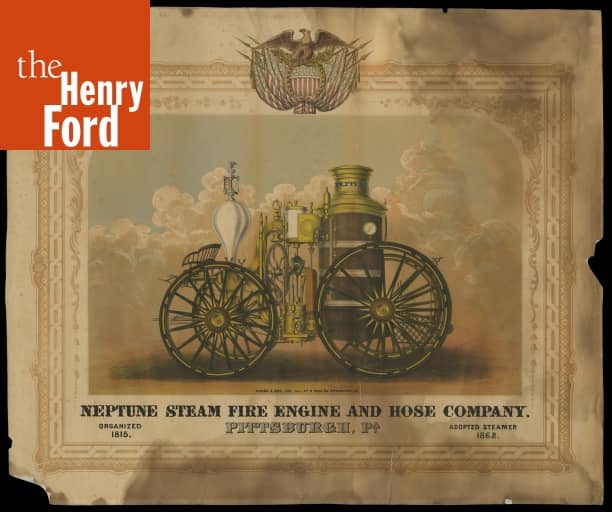 "Neptune Steam Fire Engine and Hose Company," circa 1862 - The Henry Ford