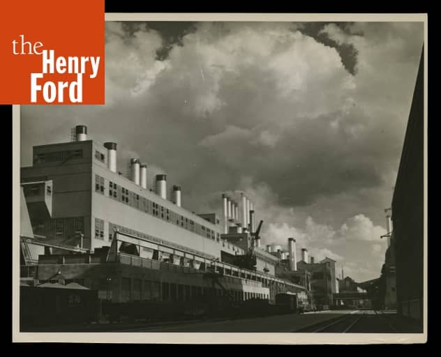 Motor Building and Foundry Building, Ford Rouge Plant, September 15 ...
