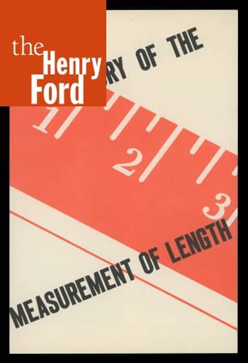 Brochure, "History of the Measurement of Length," circa 1960 - The ...