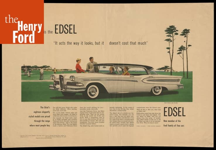 1958 Edsel Advertisement, "This is the Edsel" - The Henry Ford