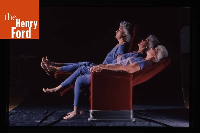 Woman in Motion Study with Prototype Sarah Chair, 1987-1991 - The Henry ...