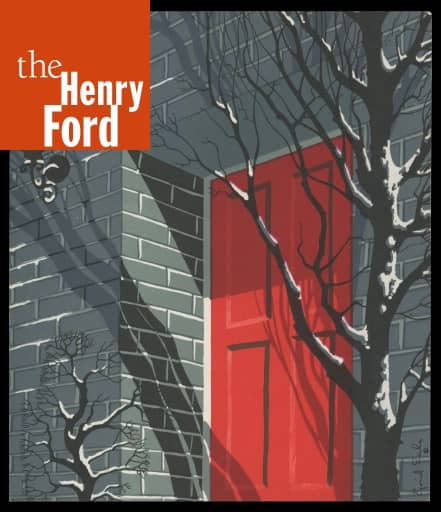 Winter Scene with a Red Door, 1954 - The Henry Ford
