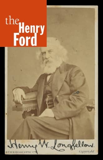 Portrait of Henry Wadsworth Longfellow, circa 1870 - The Henry Ford
