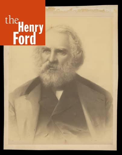 Henry Wadsworth Longfellow, circa 1878 - The Henry Ford