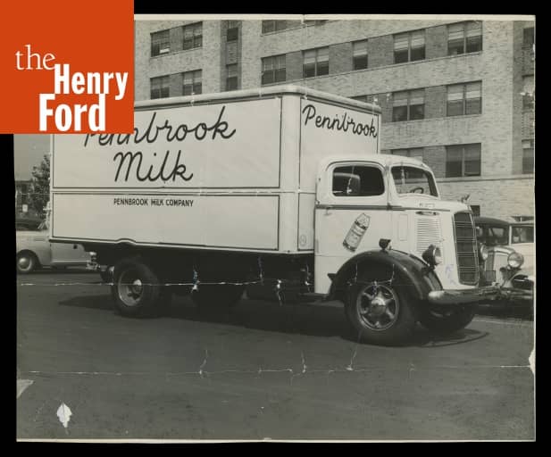 Mack Truck Used by Pennbrook Milk Company, circa 1950 - The Henry Ford