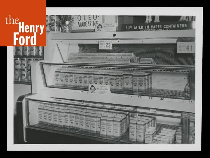 Grocery Store Dairy Case Stocked with Pennbrook Milk Company Products ...