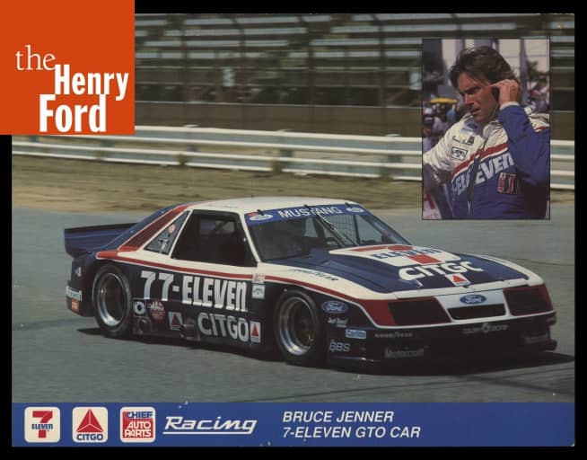 Promotional Material for 7-Eleven Ford Mustang GTO Car Driven by ...