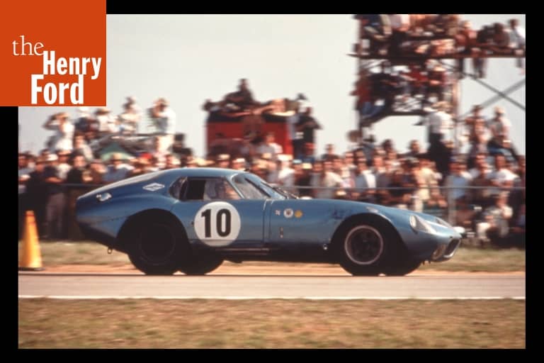 Shelby Cobra Daytona Coupe Driven by Bob Holbert and Dave MacDonald in ...