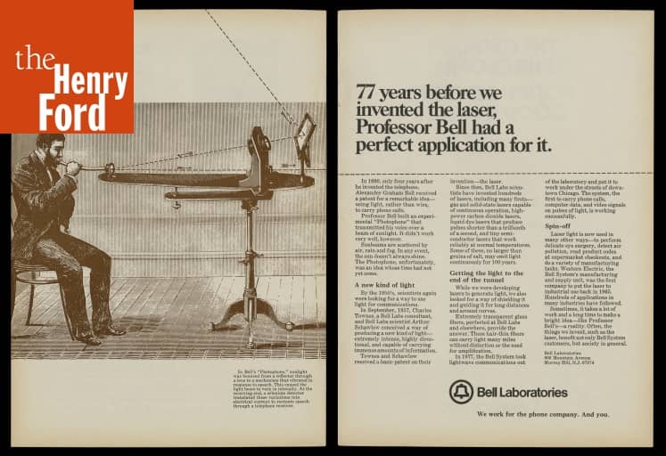 "77 Years Before We Invented the Laser Professor Bell Had a Perfect ...