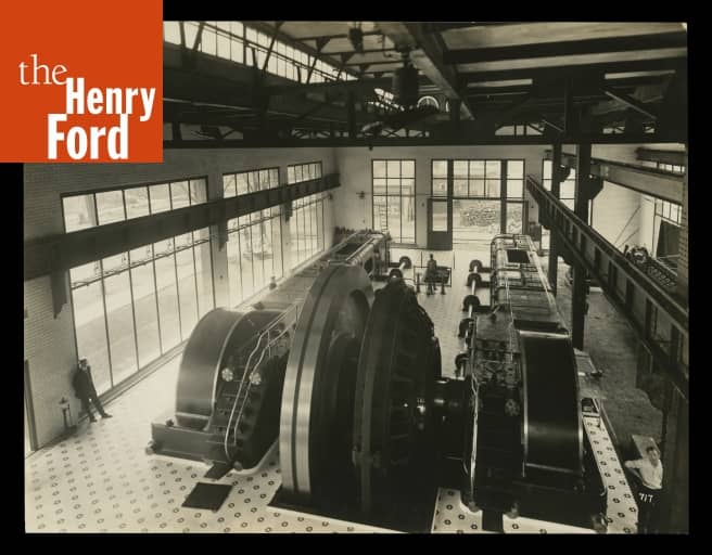 Gas-Steam Engines inside the Ford Motor Company Highland Park Plant ...