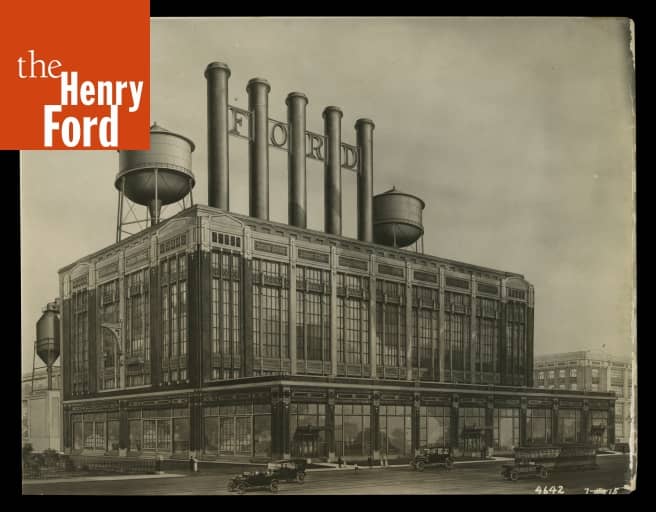 Drawing of the Ford Motor Company Highland Park Plant Powerhouse, 1915 ...