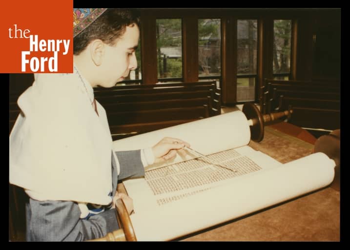Michael Endelman, Dressed for His Bar Mitzvah, 1989 - The Henry Ford